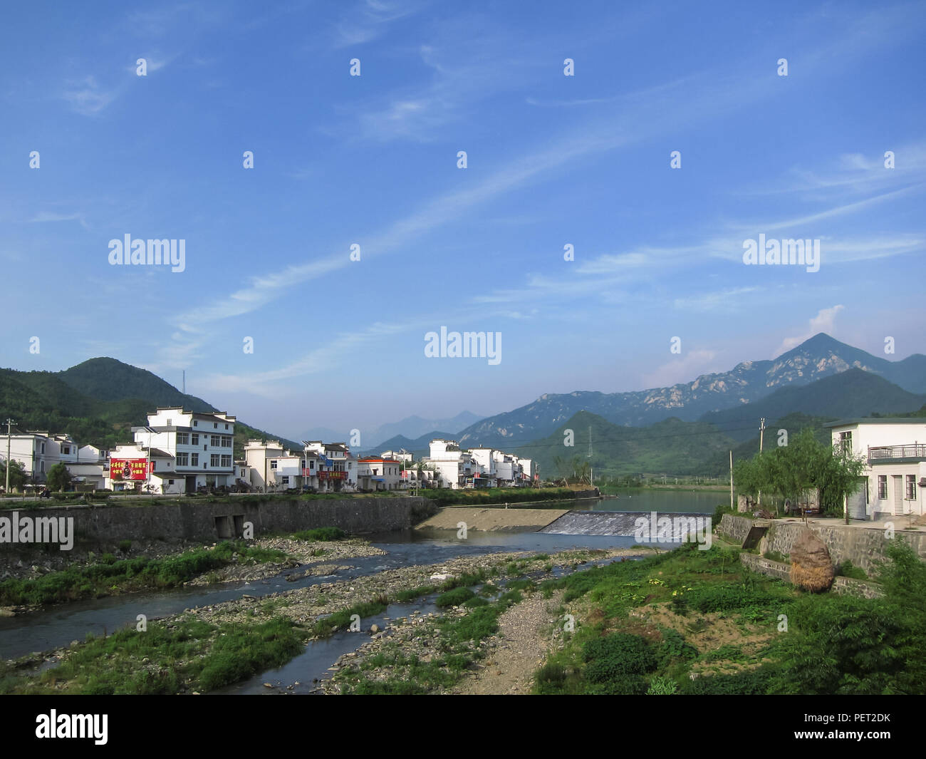 Villages and Living Environment In the Mountain Area Stock Photo - Alamy
