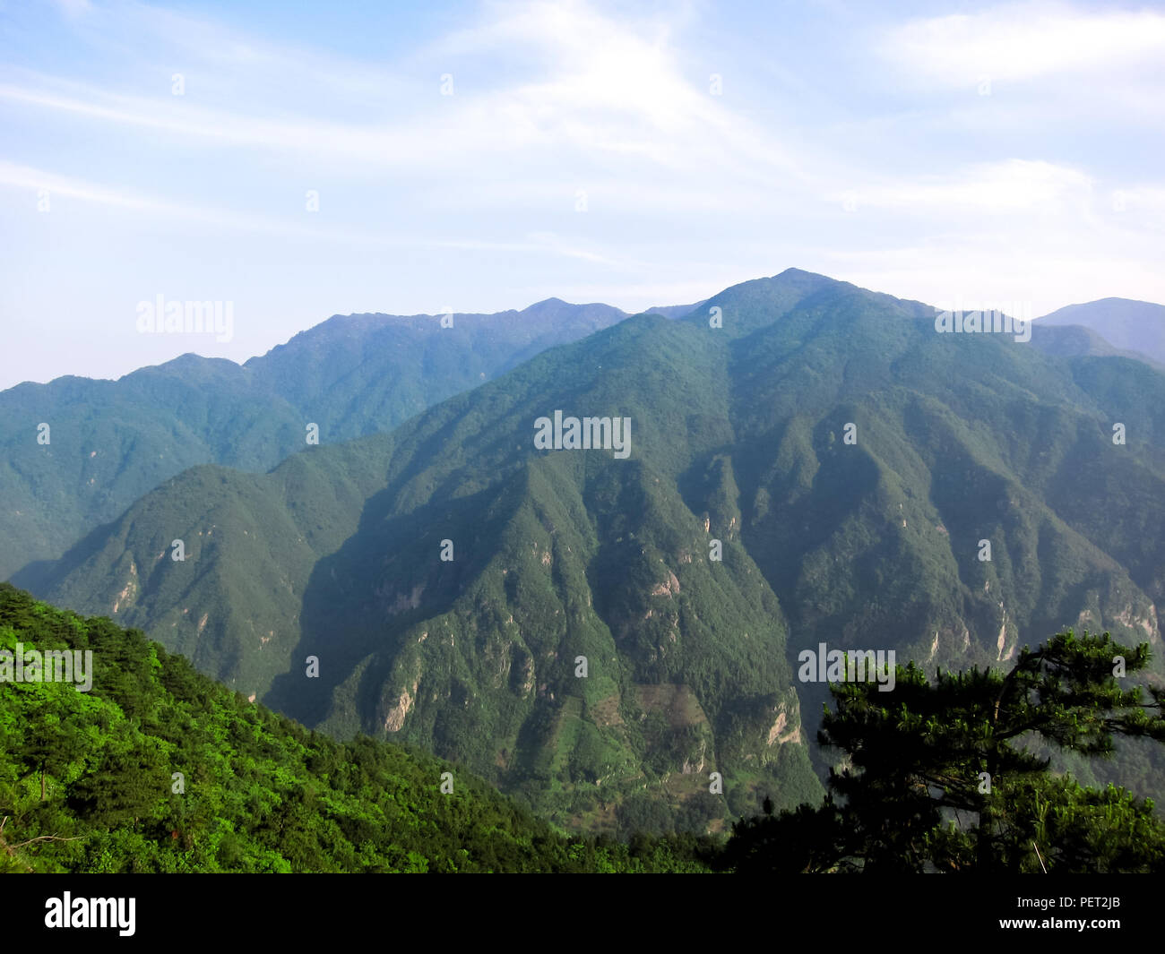 A Gorgeous View of the Mountains Stock Photo - Alamy