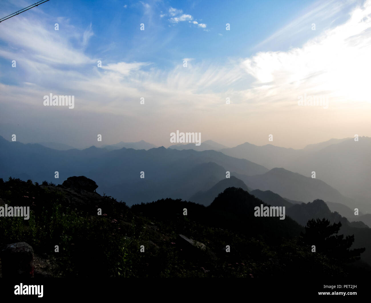 A Gorgeous View of the Mountains Stock Photo - Alamy