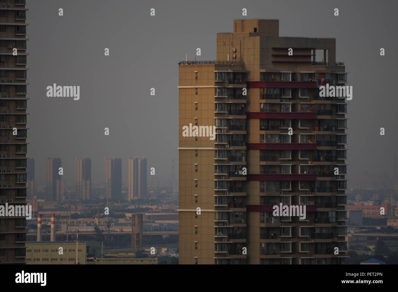 Chinese modern apartment Stock Photo - Alamy