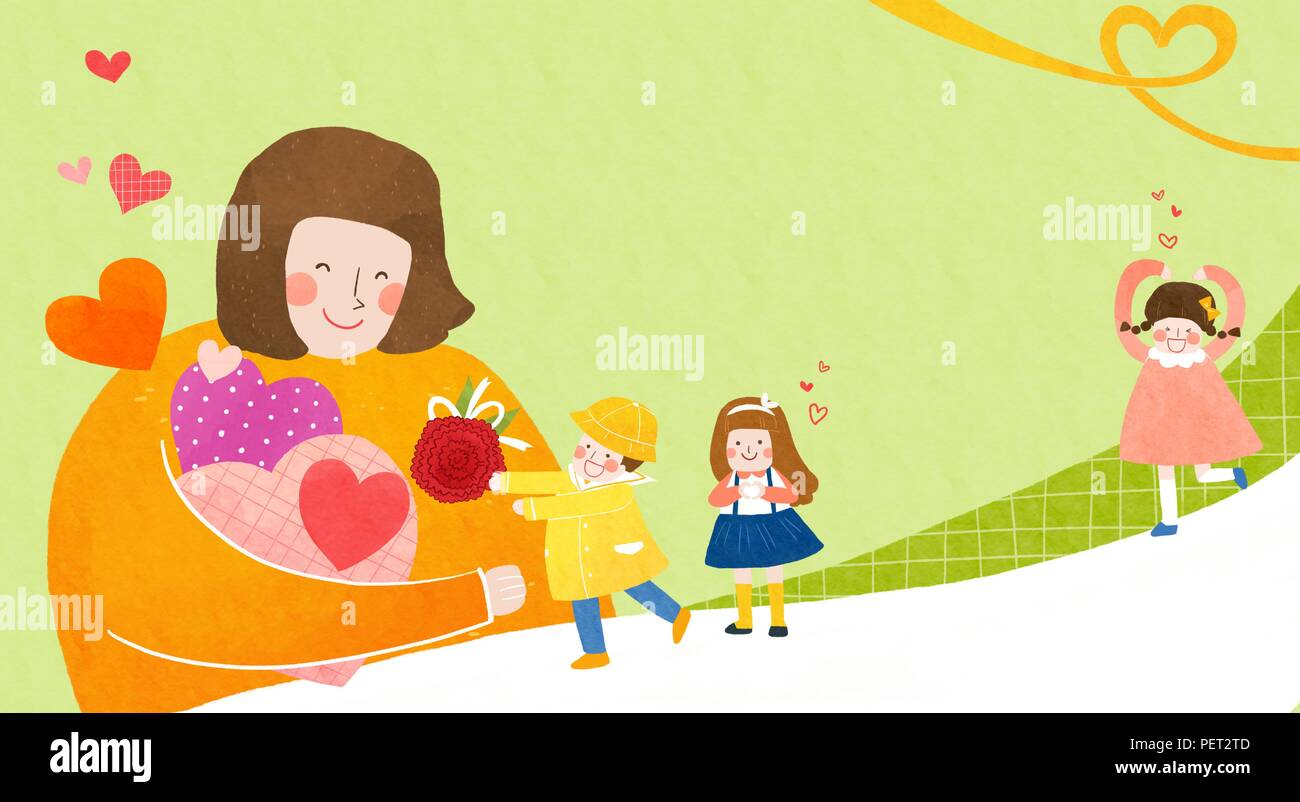 Parents and students Stock Vector Images - Alamy