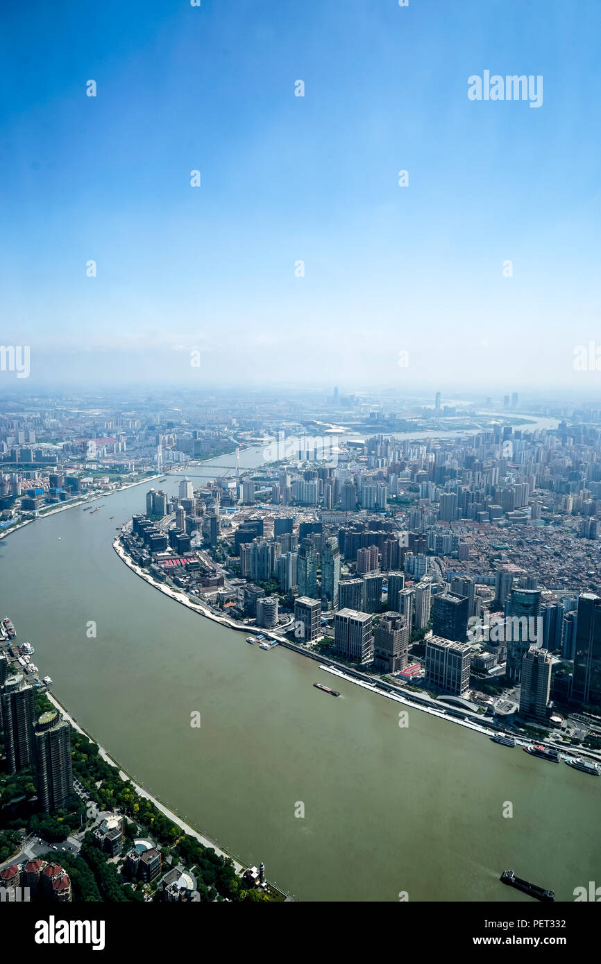 The scenery on both sides of the river Stock Photo - Alamy