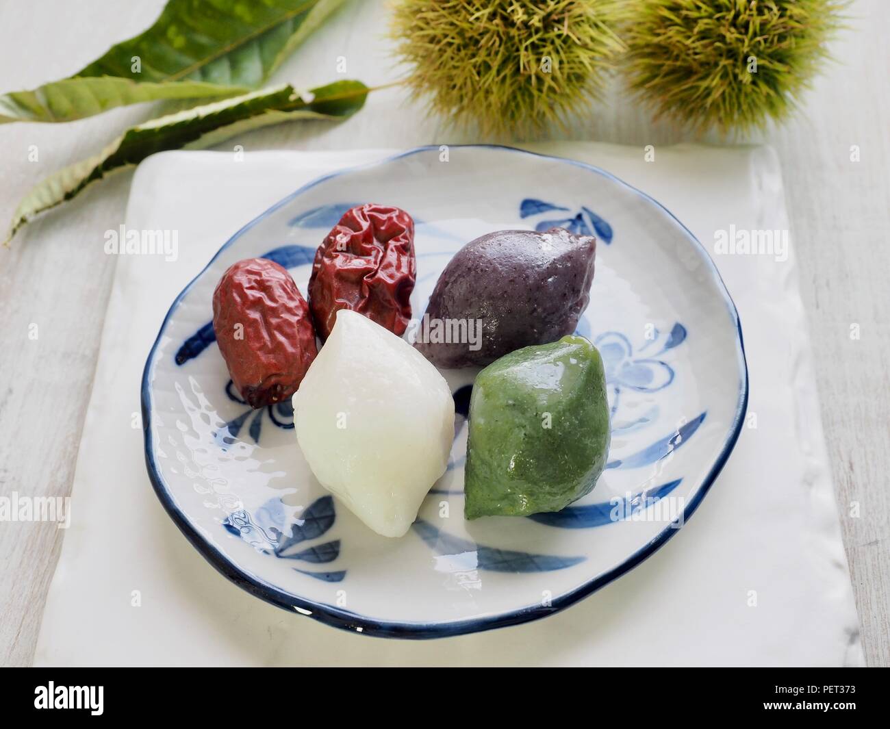 Half Moon Shaped Rice Cake High Resolution Stock Photography and Images ...