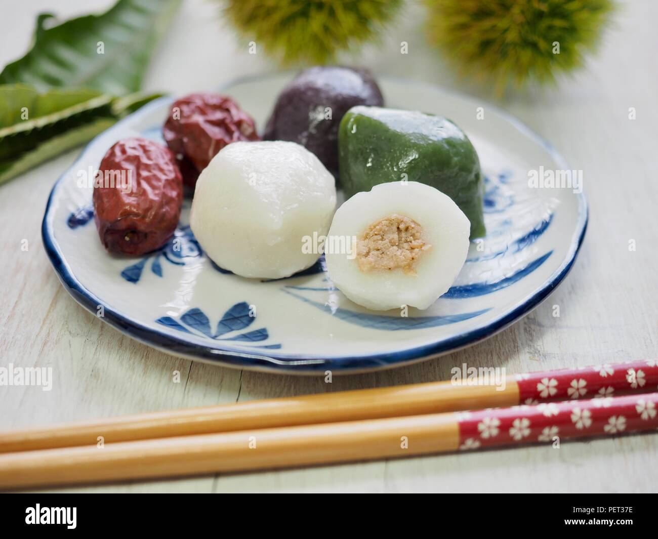 Half Moon Shaped Rice Cake High Resolution Stock Photography and Images ...