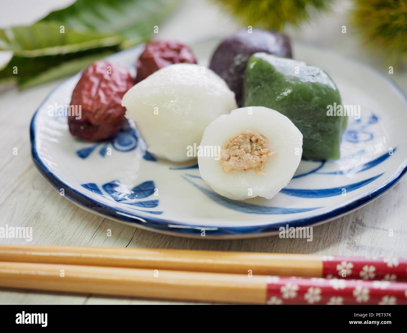 Half Moon Shaped Rice Cake High Resolution Stock Photography and Images ...