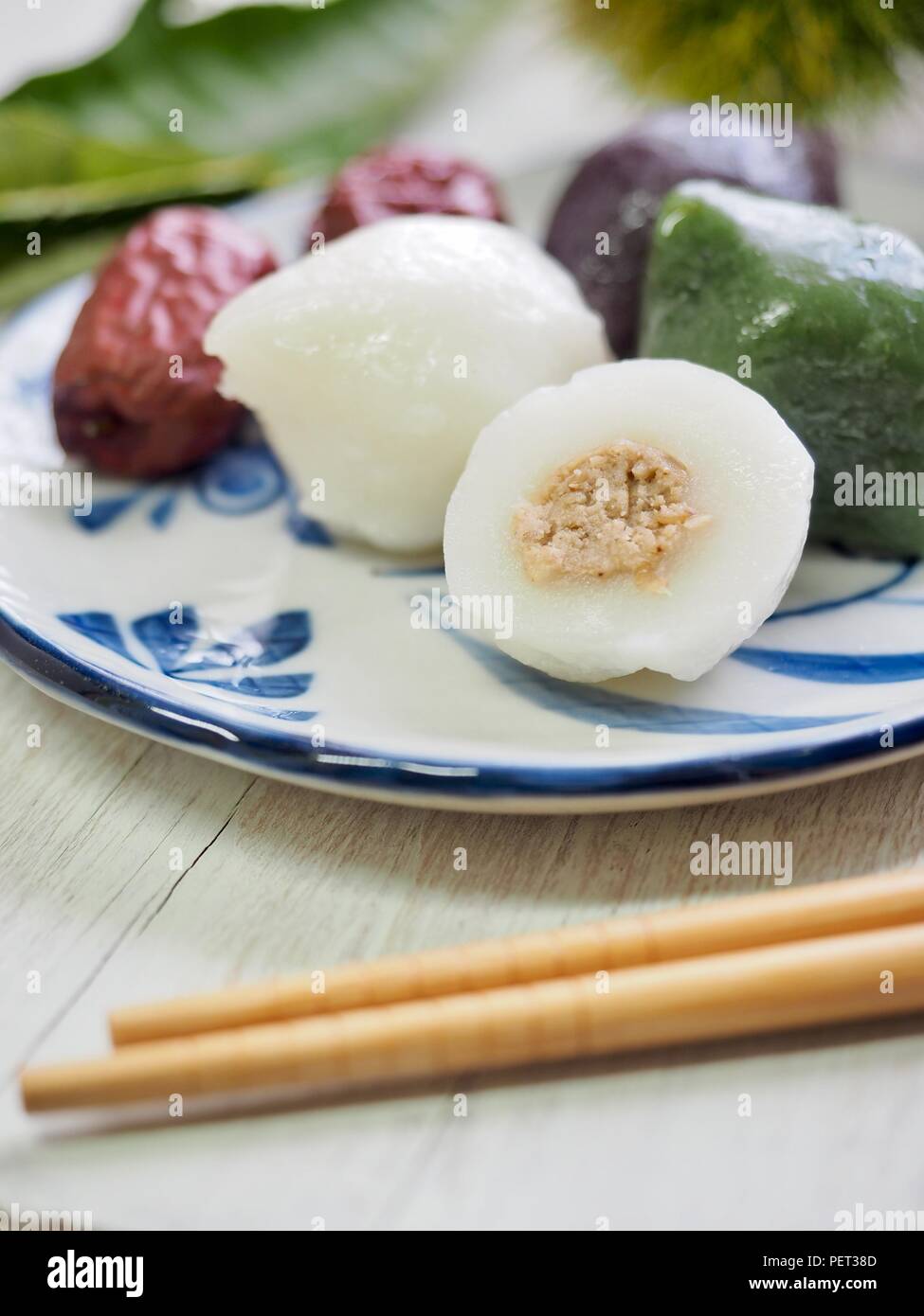 Half Moon Shaped Rice Cake High Resolution Stock Photography and Images ...