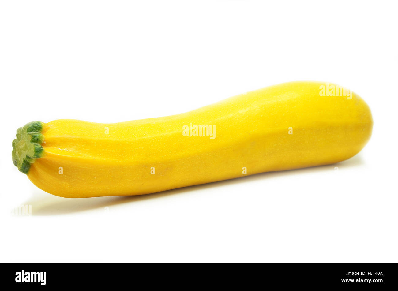 Yellow squash isolated on white background Stock Photo - Alamy