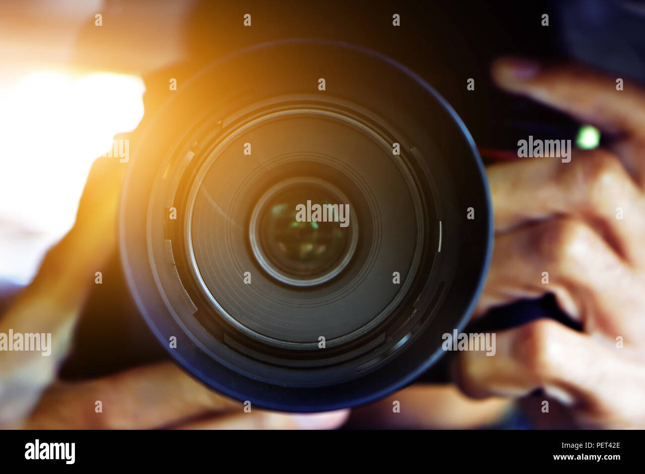 People using zoom studio hi-res stock photography and images - Alamy