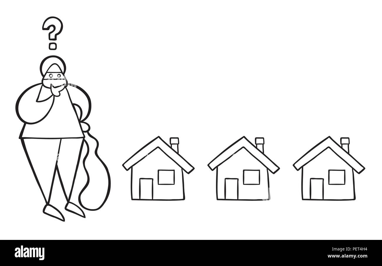 Vector illustration cartoon thief man with face masked with sack and ...