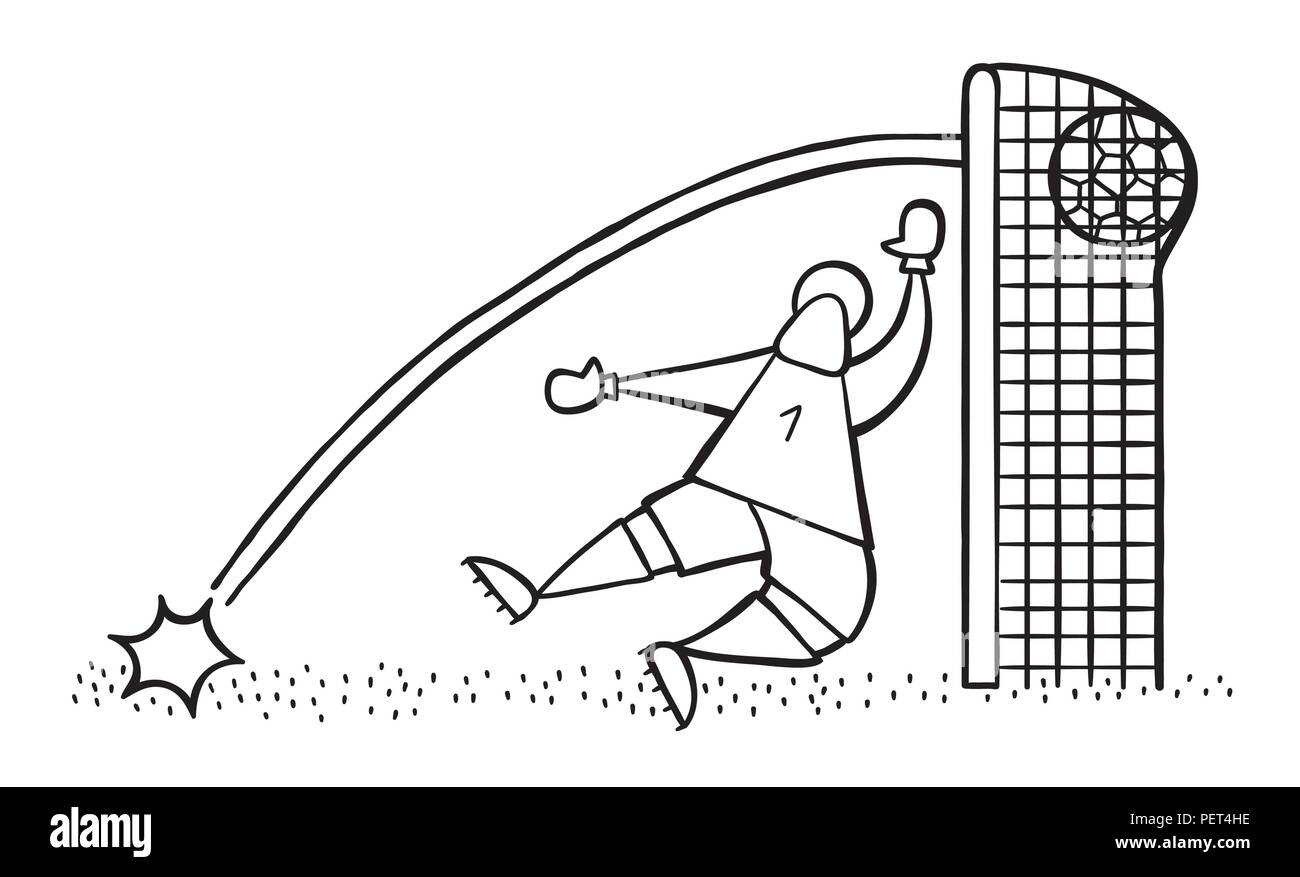 Goalkeeping soccer Cut Out Stock Images & Pictures - Alamy