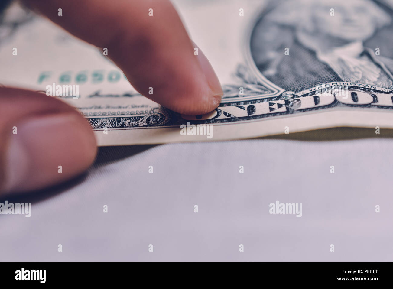 Close up US dollar banknote money Stock Photo - Alamy