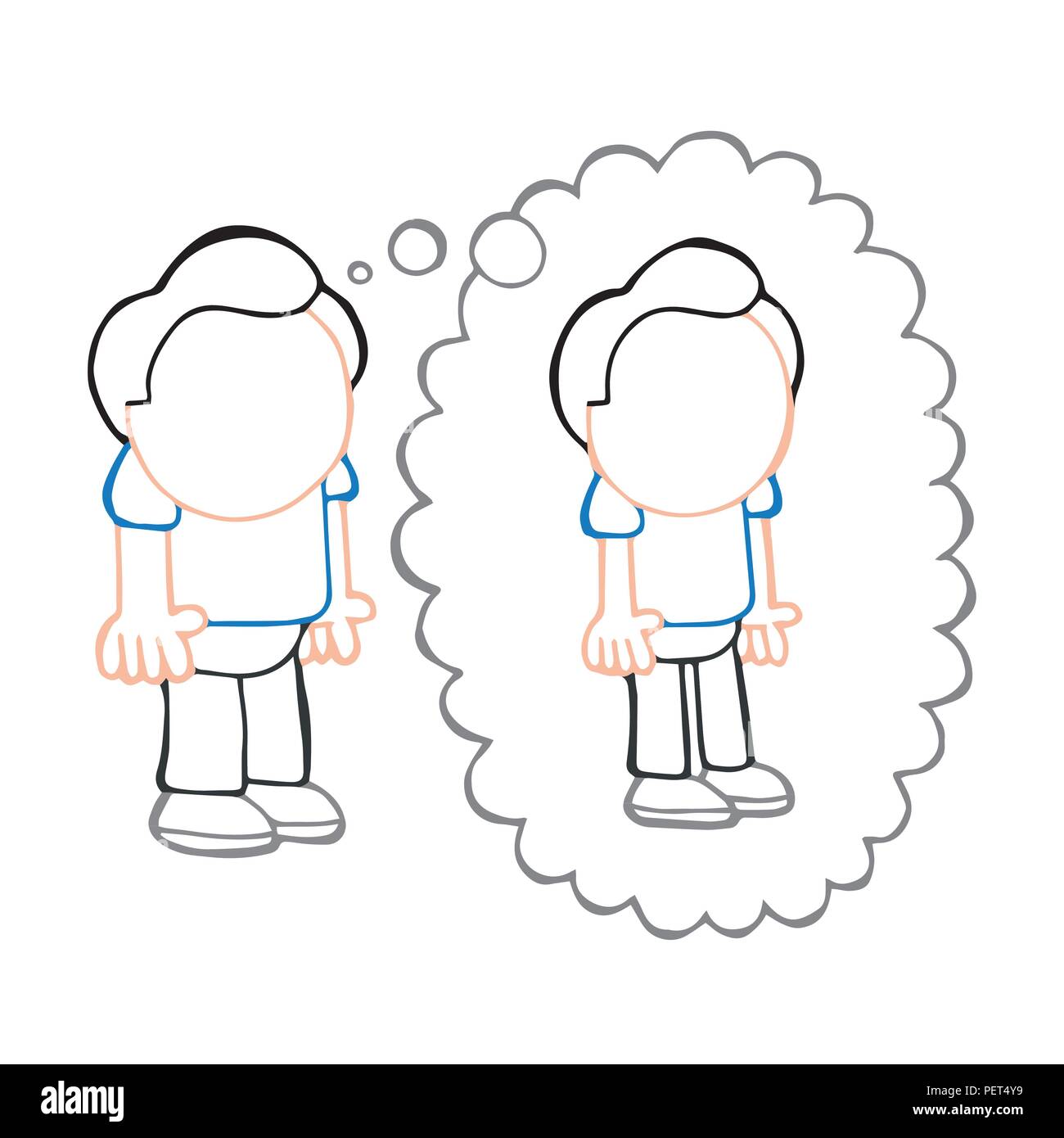 Thick standing Stock Vector Images - Alamy