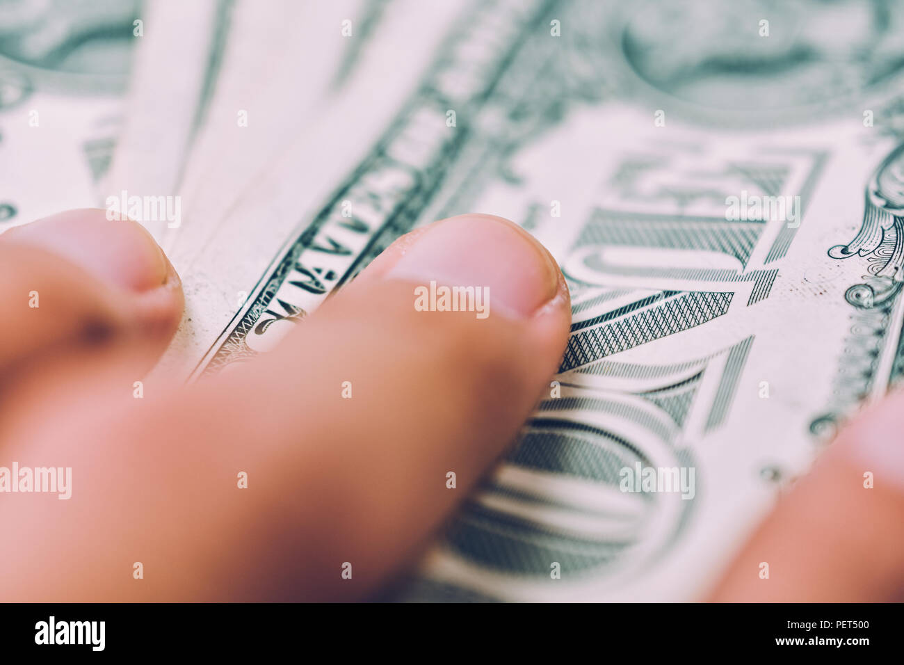 Close up US dollar banknote money Stock Photo - Alamy