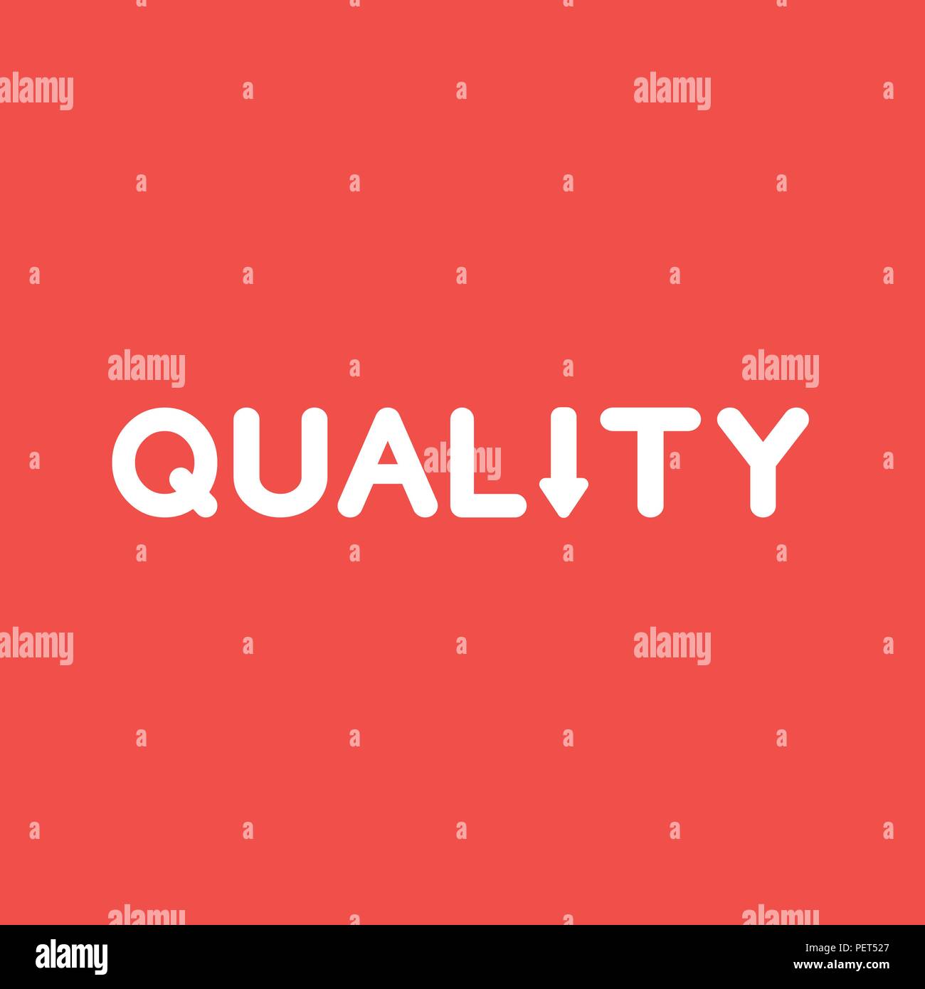 Quality control output check Stock Vector Images - Alamy