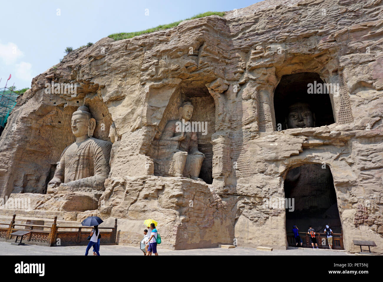 Datong grottoes hi-res stock photography and images - Alamy