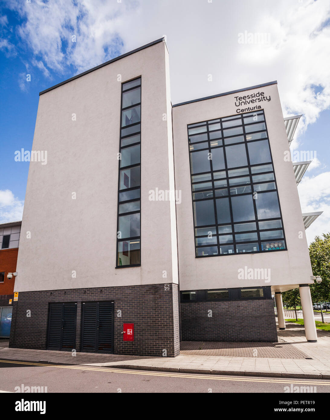 The Centuria Building at Teesside University,Middlesbrough,England,UK ...