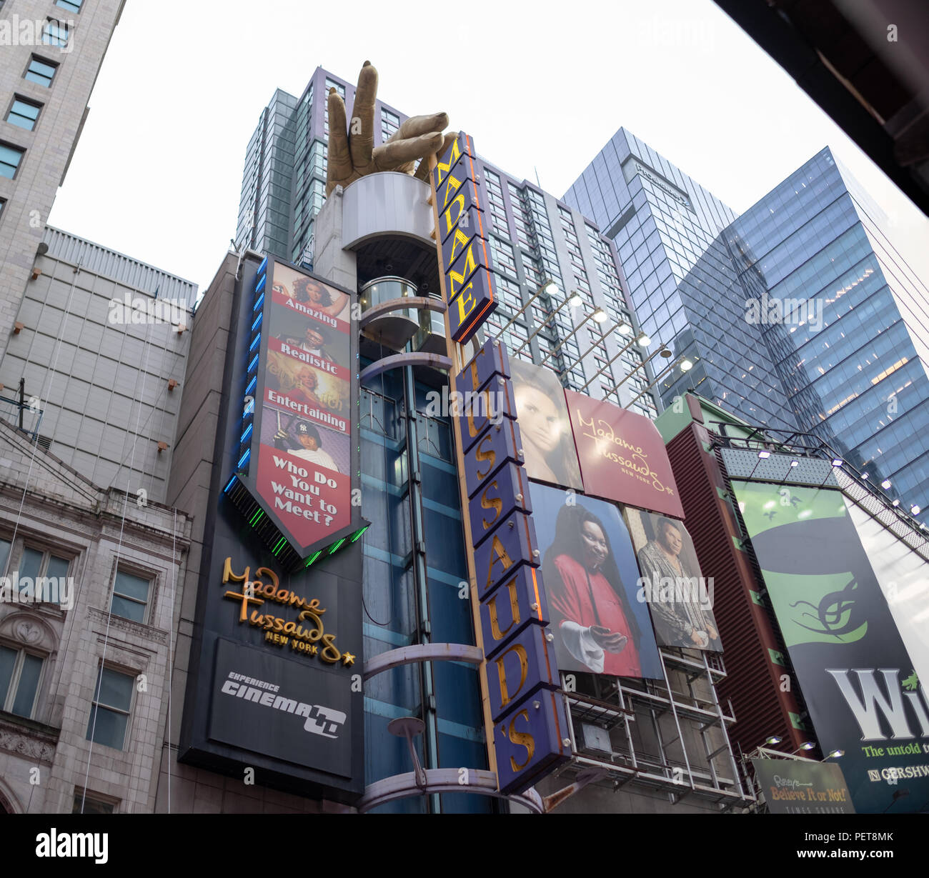 Photography of the Masame Tussauds Building at Broadway Stock Photo - Alamy
