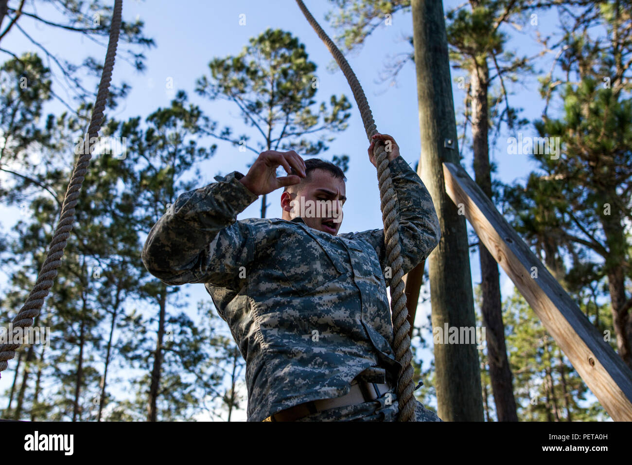 U.S. Army Reserve Pvt. Angelo Hristopoulos, a military police with the ...