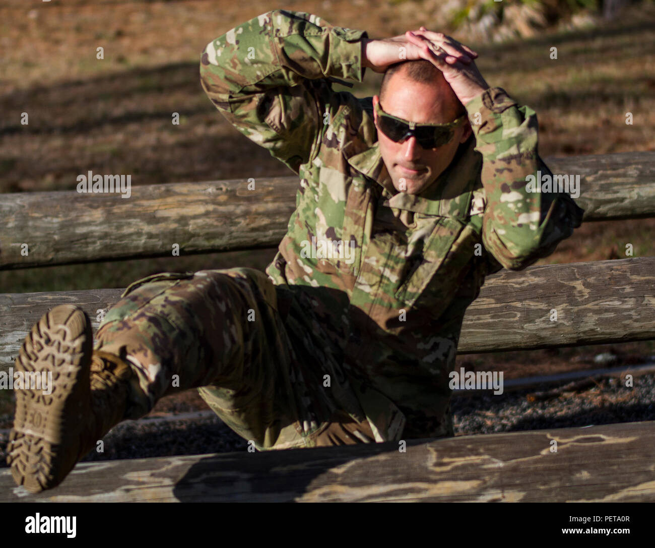 U.S. Army Reserve Sgt. Joseph Oneto, a military police with the 724th ...
