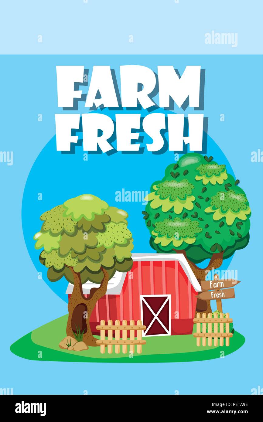 Farm fresh cartoons Stock Vector Image & Art - Alamy