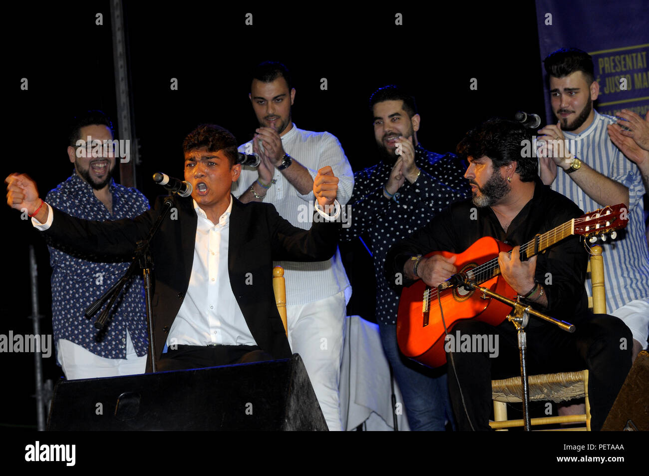 Barcelona, Spain. July 14th, 2018. Performance of the 16-year-old gypsy ...