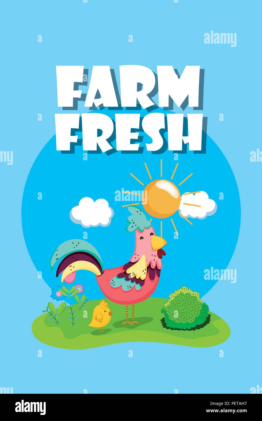 Farm fresh cartoons Stock Vector Image & Art - Alamy