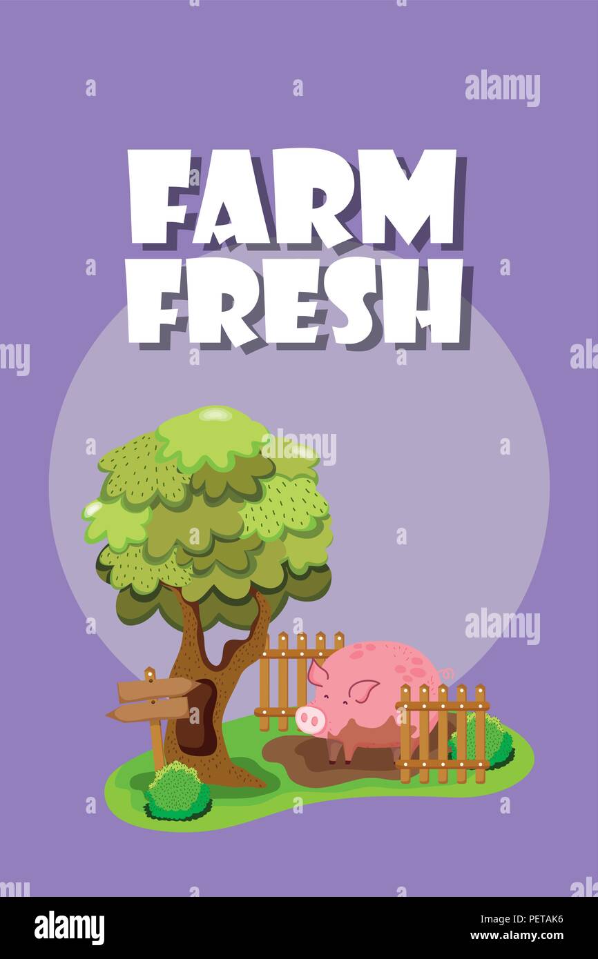 Farm fresh cartoons Stock Vector Image & Art - Alamy