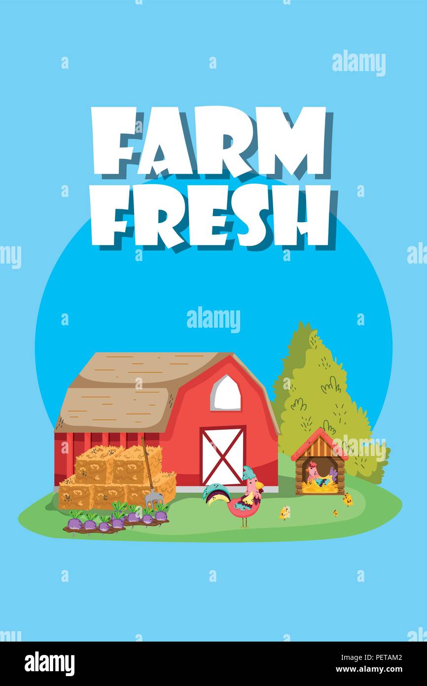 Farm fresh cartoons Stock Vector Image & Art - Alamy