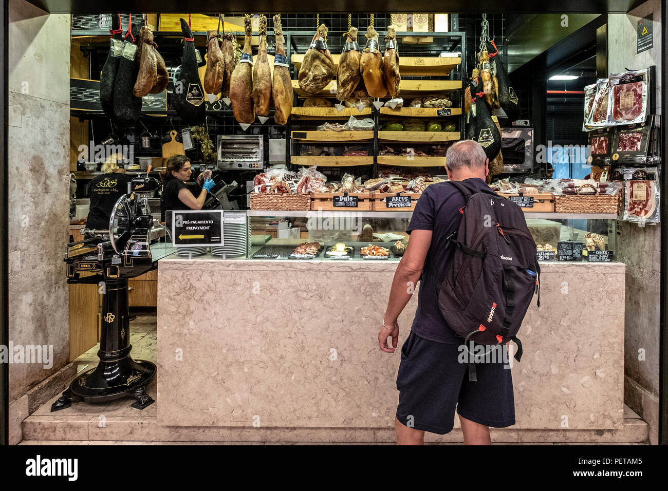 Time out market market hall food court hi-res stock photography and ...