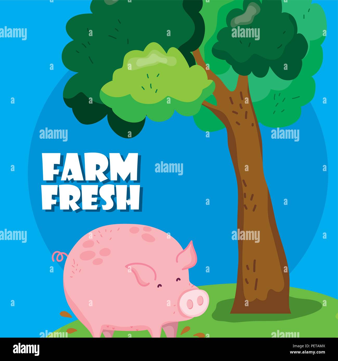 Farm fresh cartoons Stock Vector Image & Art - Alamy