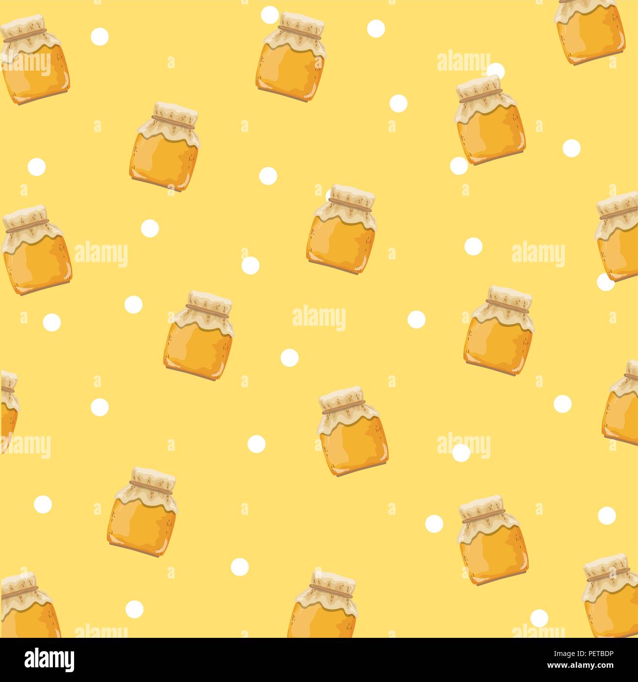Honey pattern background Stock Vector Image & Art - Alamy
