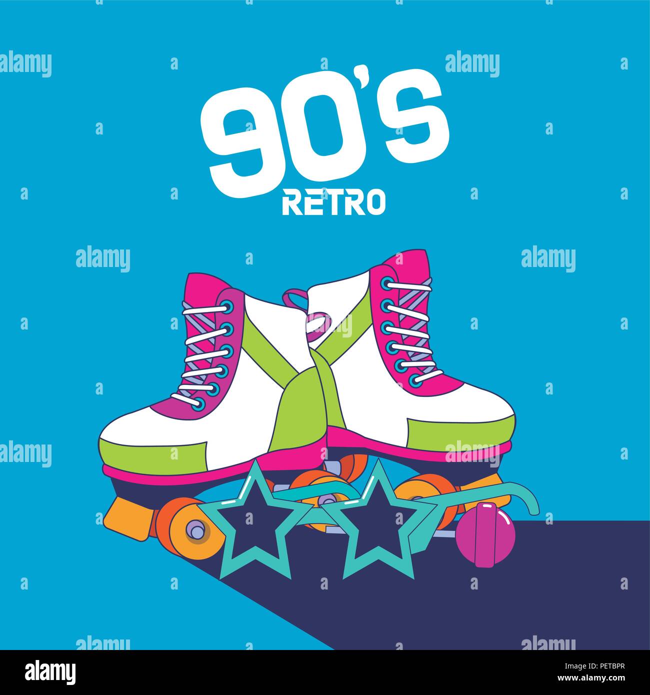 90s retro cartoons Stock Vector Image & Art - Alamy