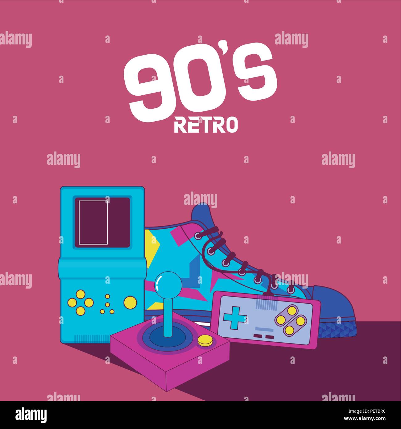 90s retro cartoons Stock Vector Image & Art - Alamy
