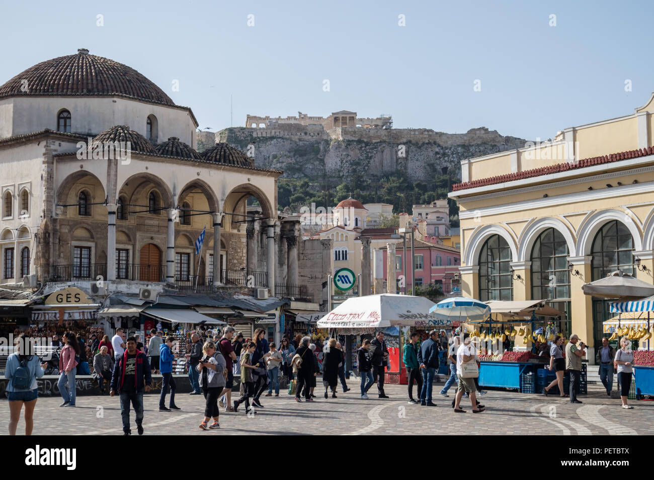 Central square of athens hi-res stock photography and images - Alamy