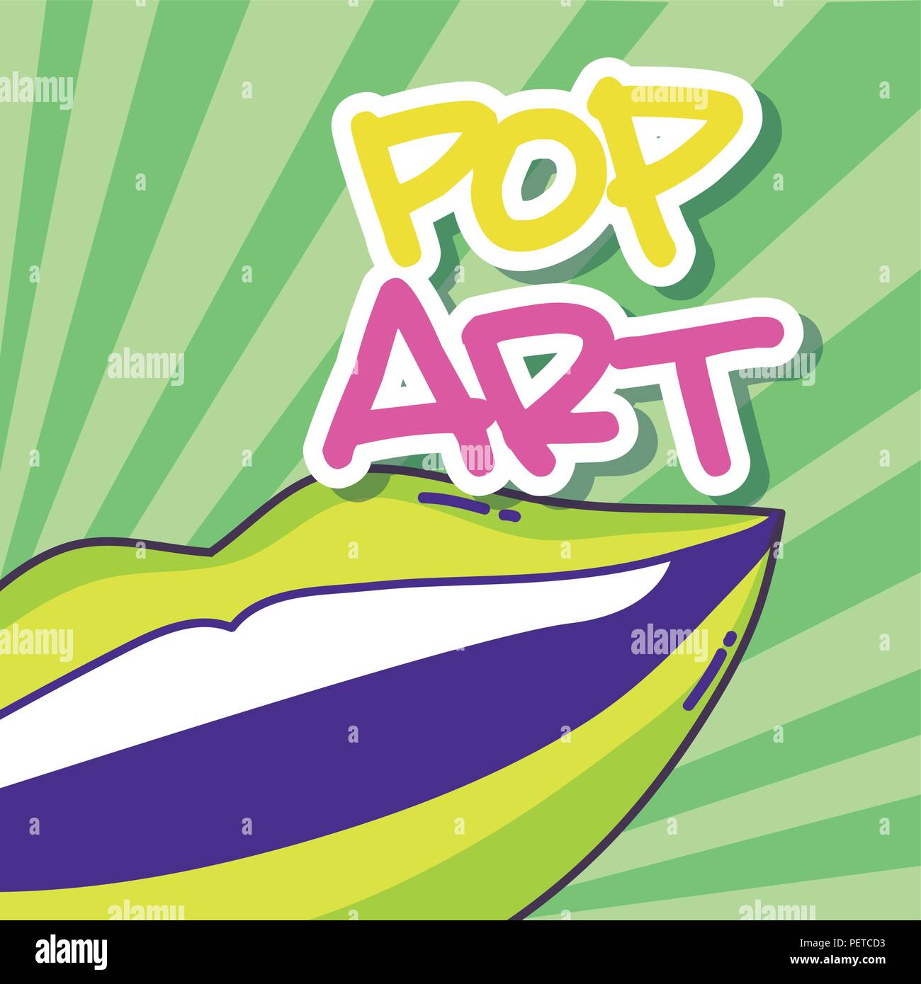 Pop art cartoons Stock Vector Image & Art - Alamy
