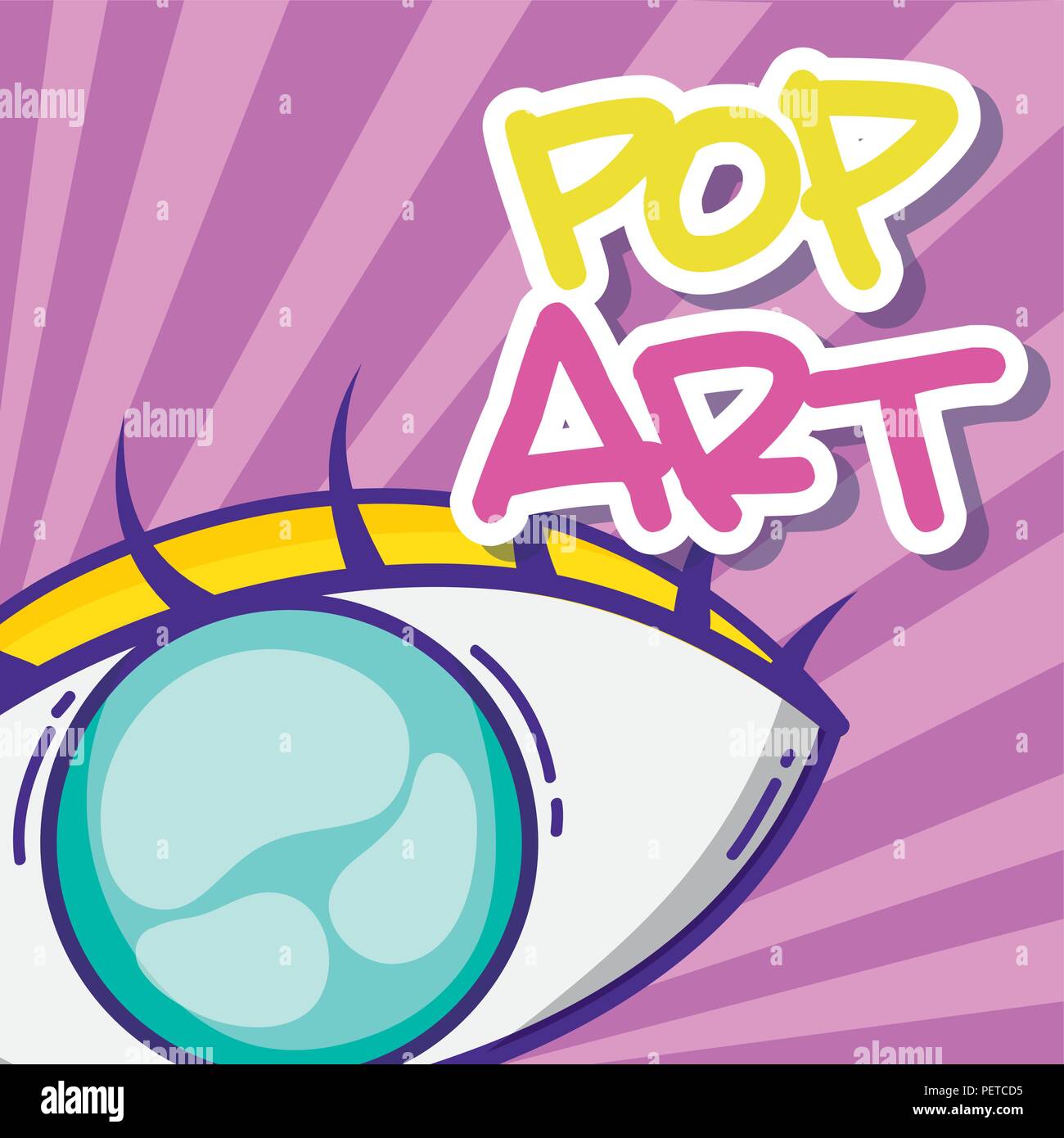 Pop art cartoons Stock Vector Image & Art - Alamy