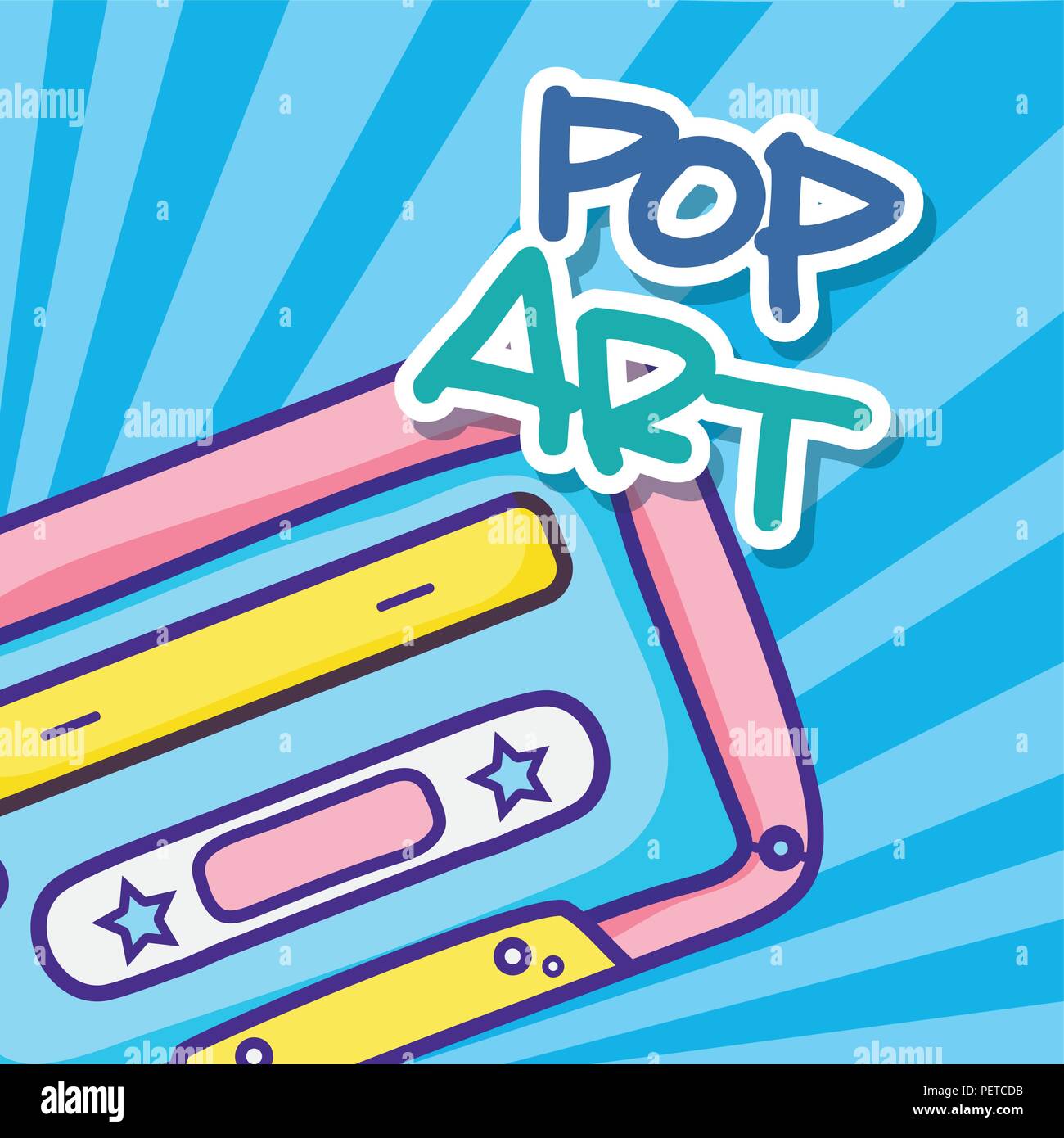 Pop art cartoons Stock Vector Image & Art - Alamy
