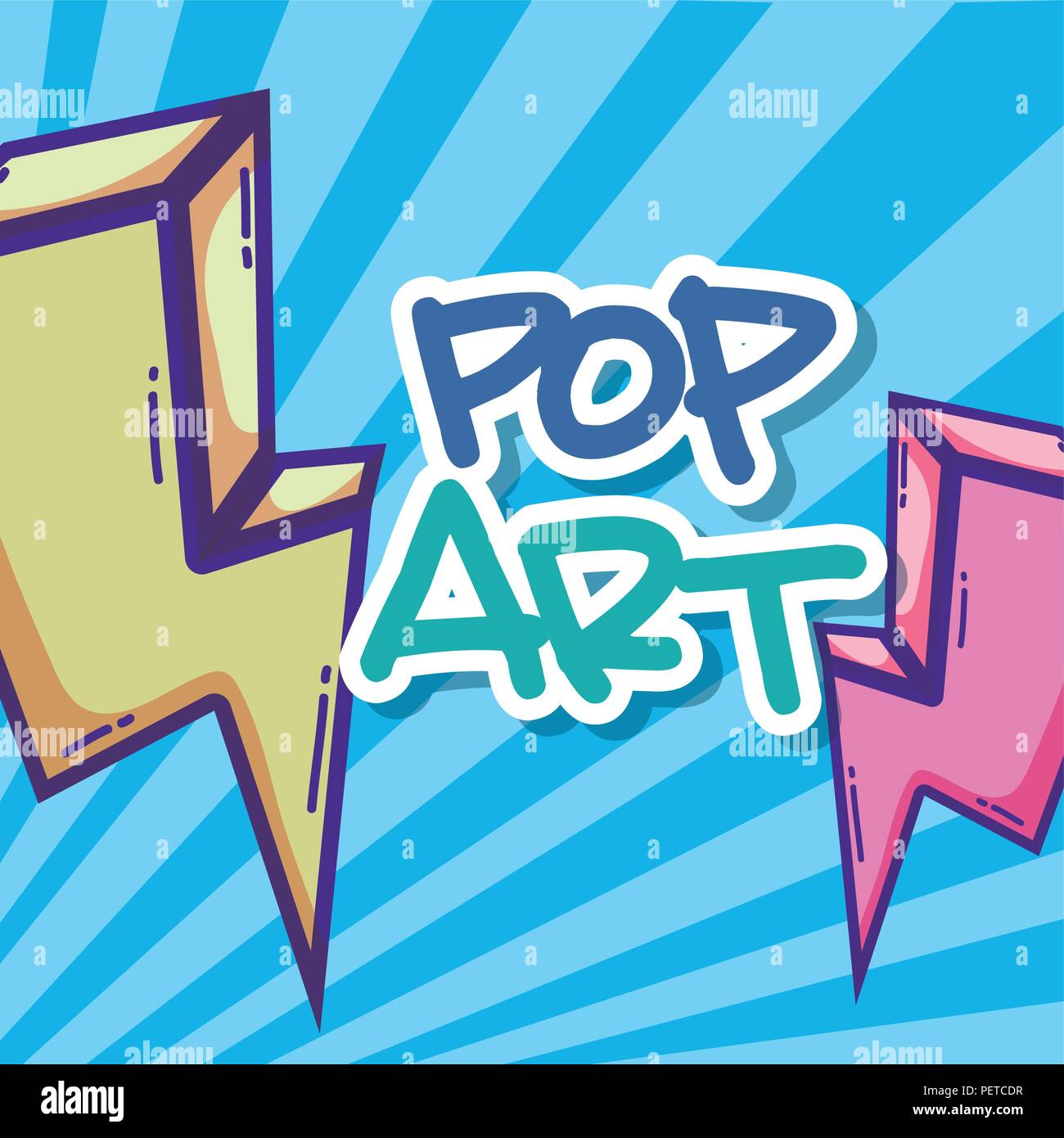 Pop Art Cartoons Stock Vector Image And Art Alamy
