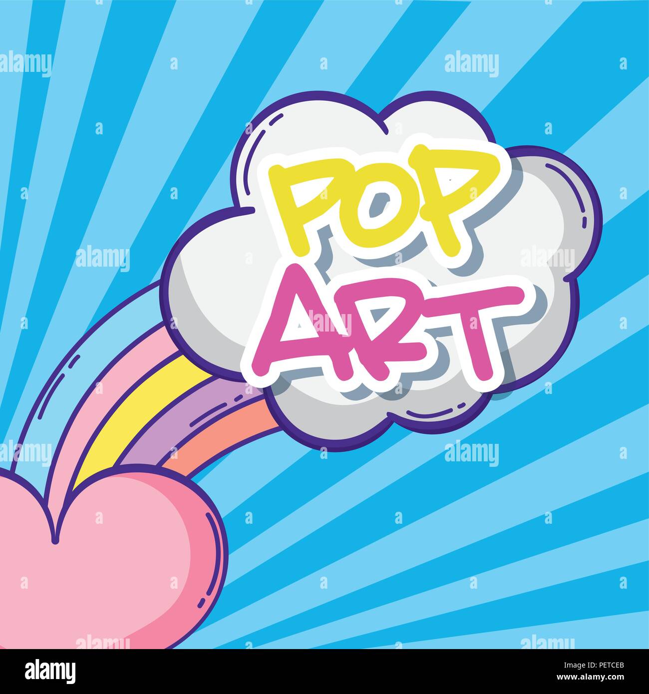 Pop art cartoons Stock Vector Image & Art - Alamy
