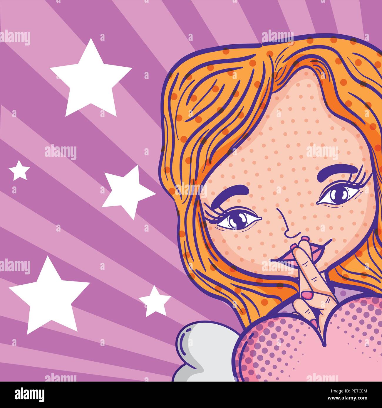 Pop art cartoons Stock Vector Image & Art - Alamy