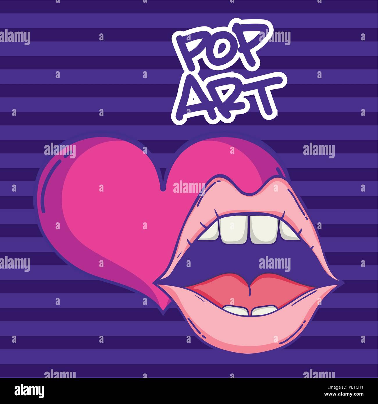 Pop art cartoons Stock Vector Image & Art - Alamy