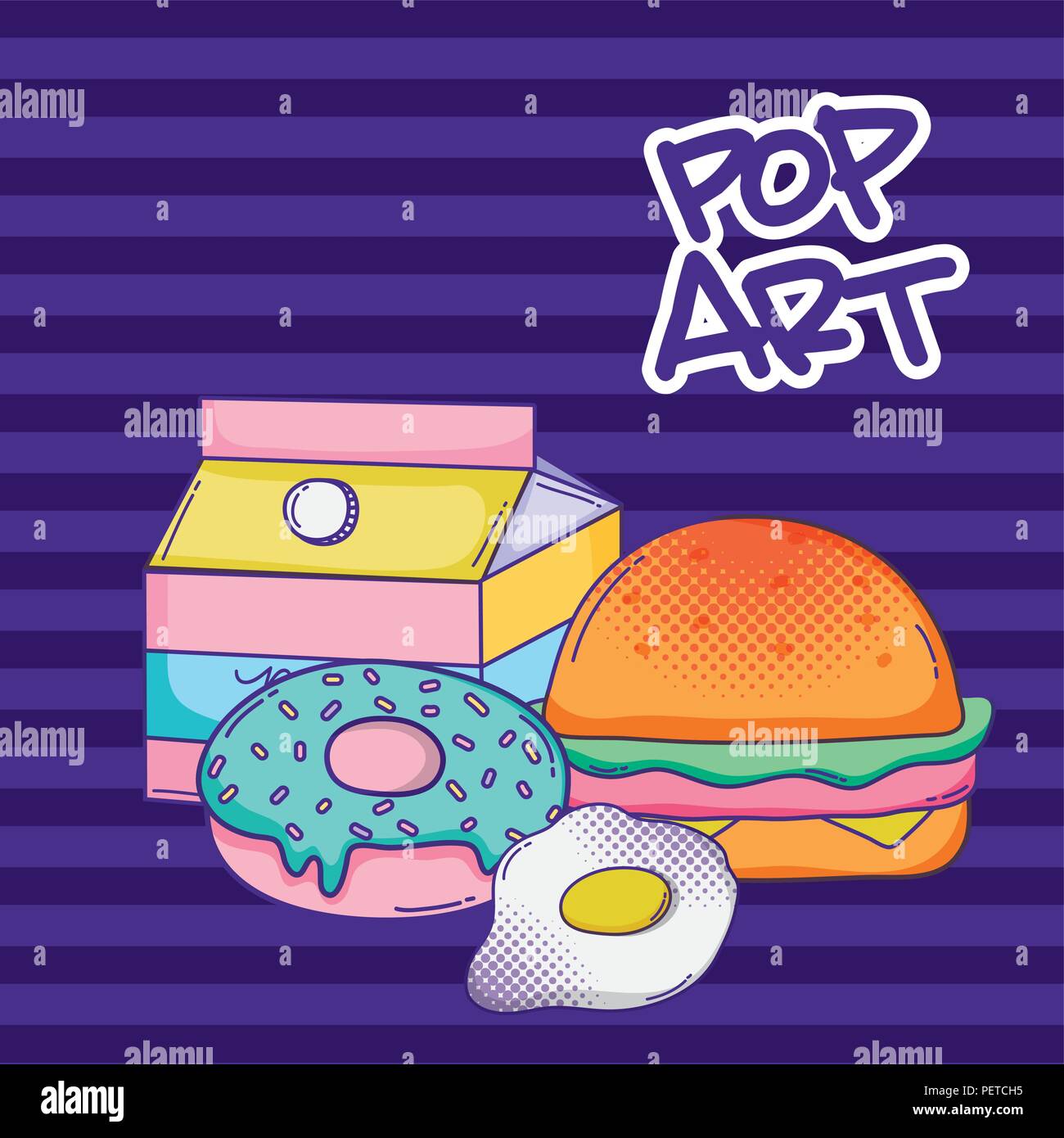 Pop art cartoons Stock Vector Image & Art - Alamy