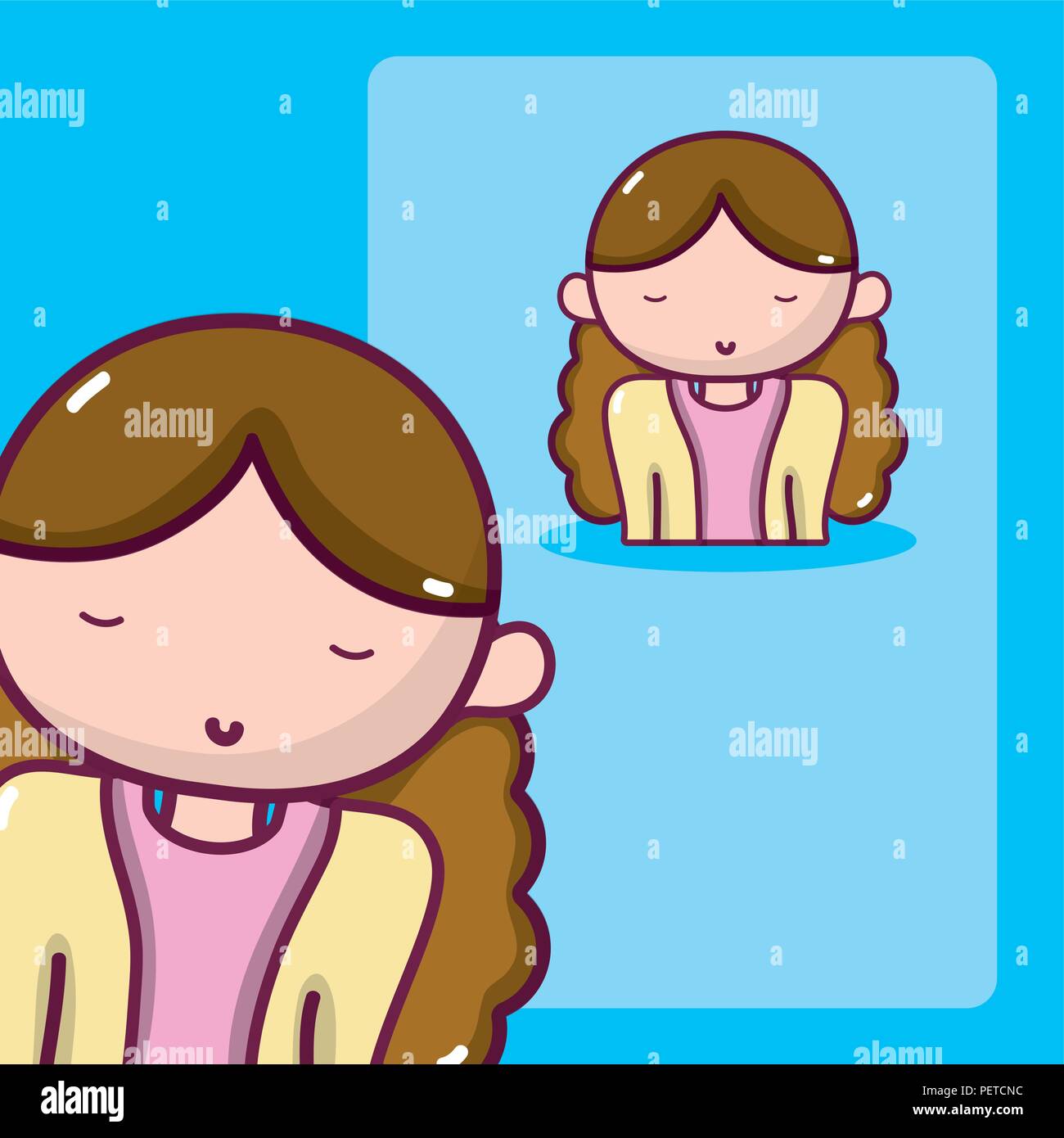 Woman avatar profile Stock Vector Image & Art - Alamy