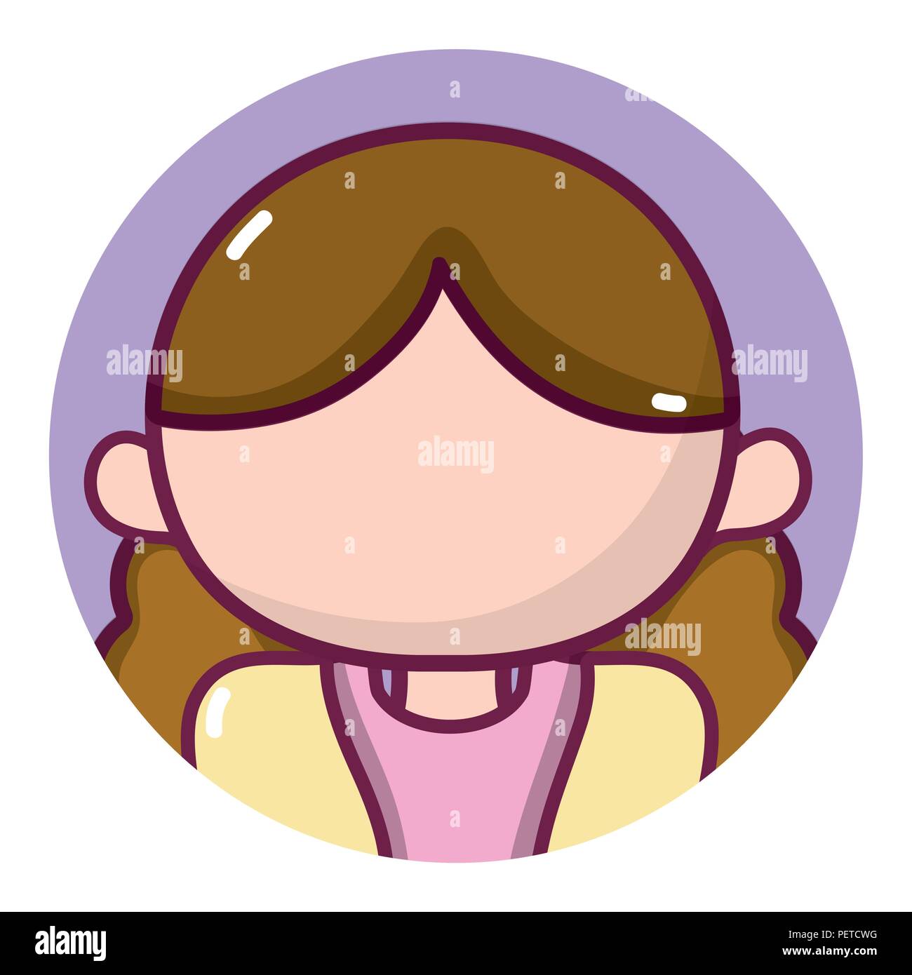 Woman avatar profile Stock Vector Image & Art - Alamy
