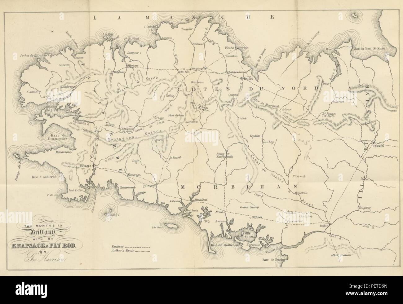 Historic archive Image taken from page 4 of 'Two Months in Brittany ...