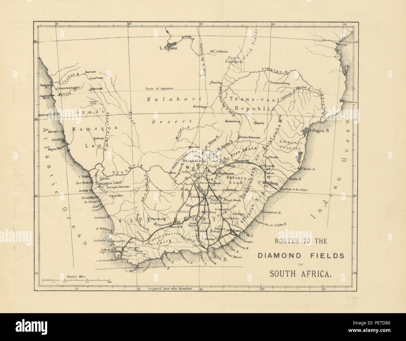 Historic archive Image taken from page 5 of 'The Diamond Fields with ...