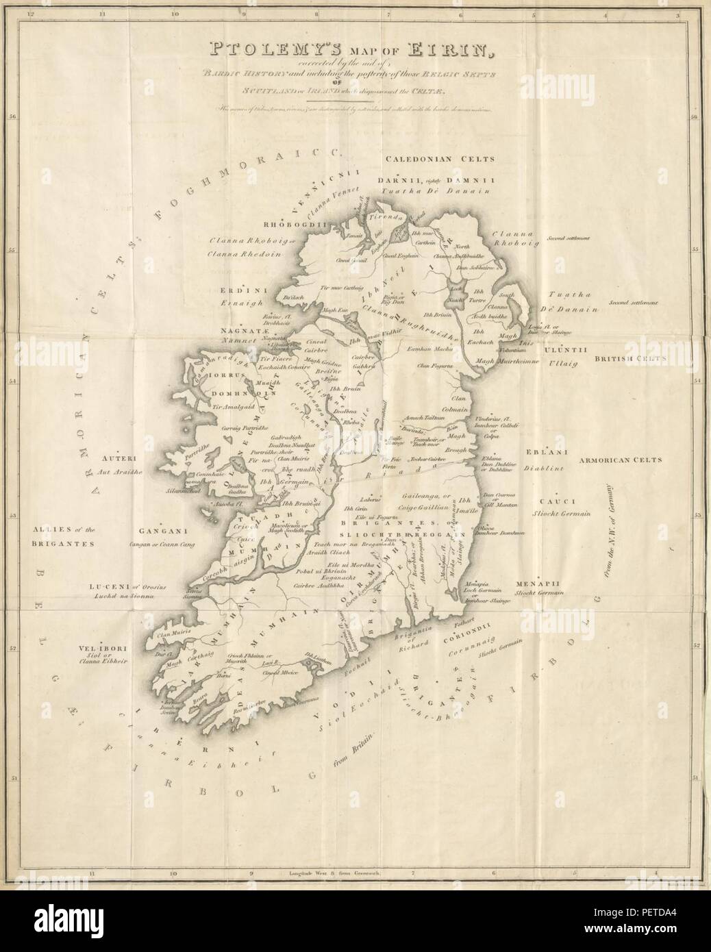 Ptolemy's map hi-res stock photography and images - Alamy