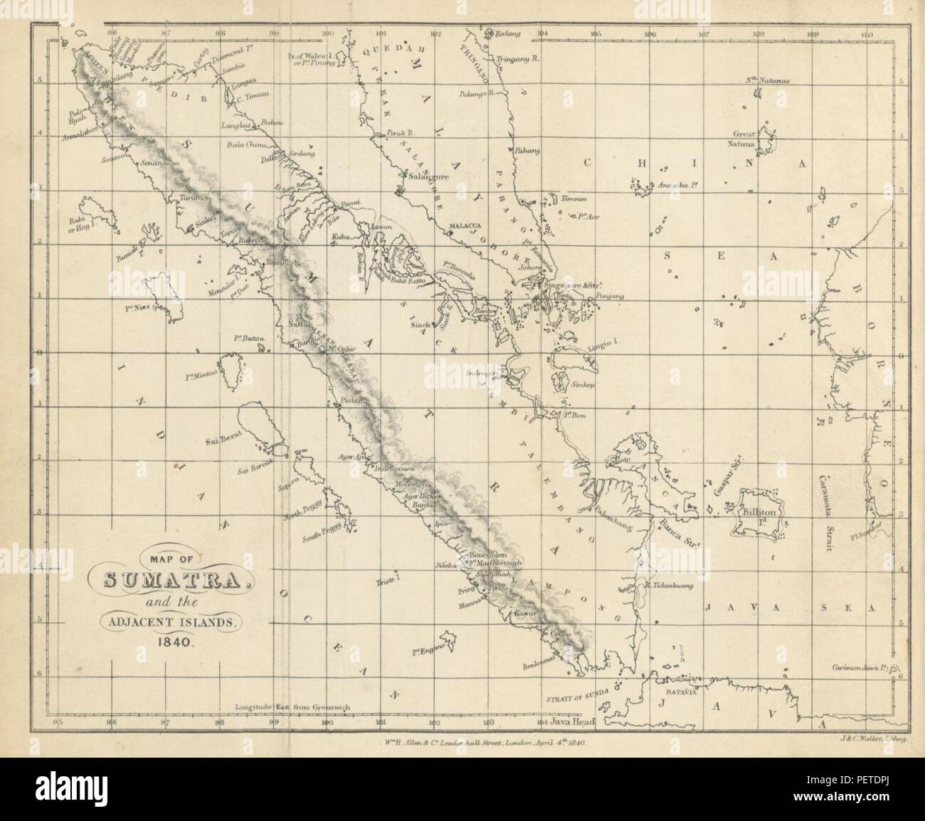 North sumatra map hi-res stock photography and images - Alamy