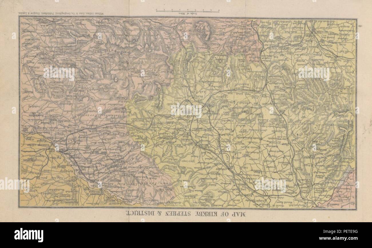 Kirkby stephen map hi-res stock photography and images - Alamy