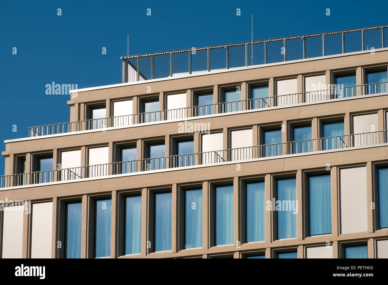 real estate exterior - modern architecture building facade Stock Photo ...